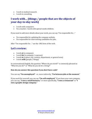 Business english-lesson-1-full-text | PDF