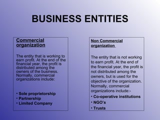 Business Entities Pakistan | PPT