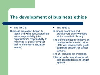 Business Ethics | PPT