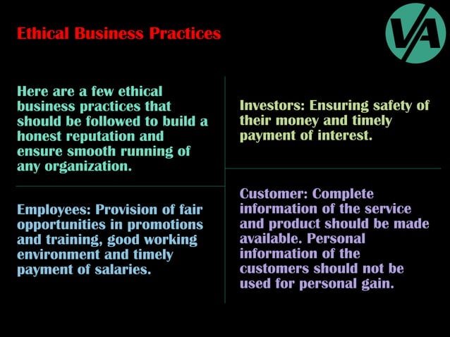 Ethical & Unethical Business Practices | PPTX