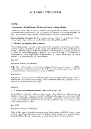Business ethics | PDF