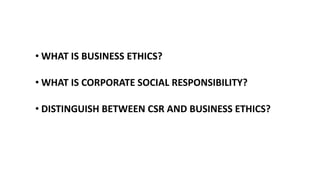 BUSINESS-ETHICS pptx for senior high school | PPTX