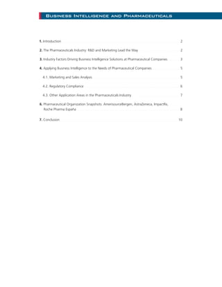 Application of BI in pharmaceutical industry | PDF