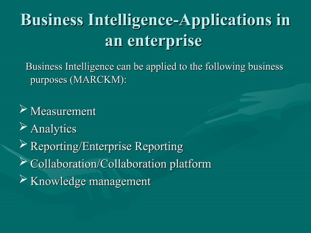 Business-Intelligence-Ppt.ppt 100345890 | PPT