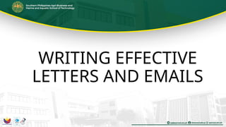 Business-Letter. Writing effective letters and emails | PPTX
