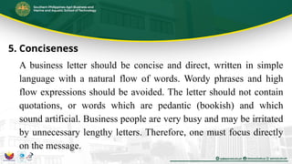 Business-Letter. Writing effective letters and emails | PPTX