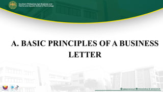 Business-Letter. Writing effective letters and emails | PPTX