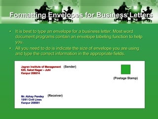 Business Letters | PPT