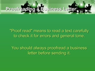 Business Letters | PPT
