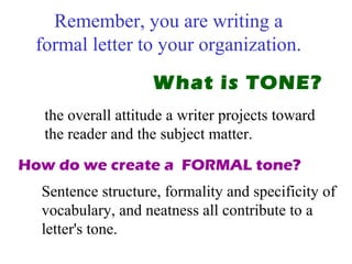 Business letters / how to write a business letter | PPT