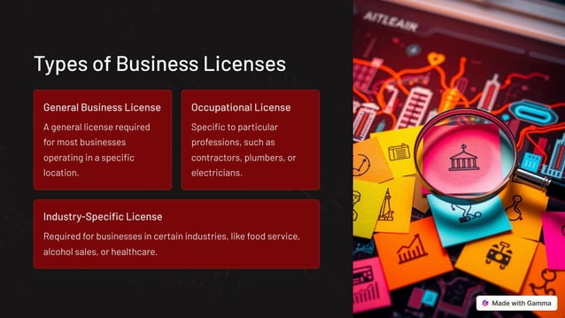 Understanding Business Licenses: A Comprehensive Guide | PPT