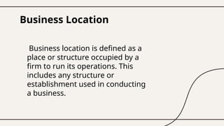 Business-Location-in-Business-Plan.pptxh | PPTX