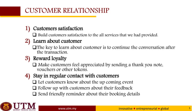 Business Model Canvas (BMC) - homestay | PPTX