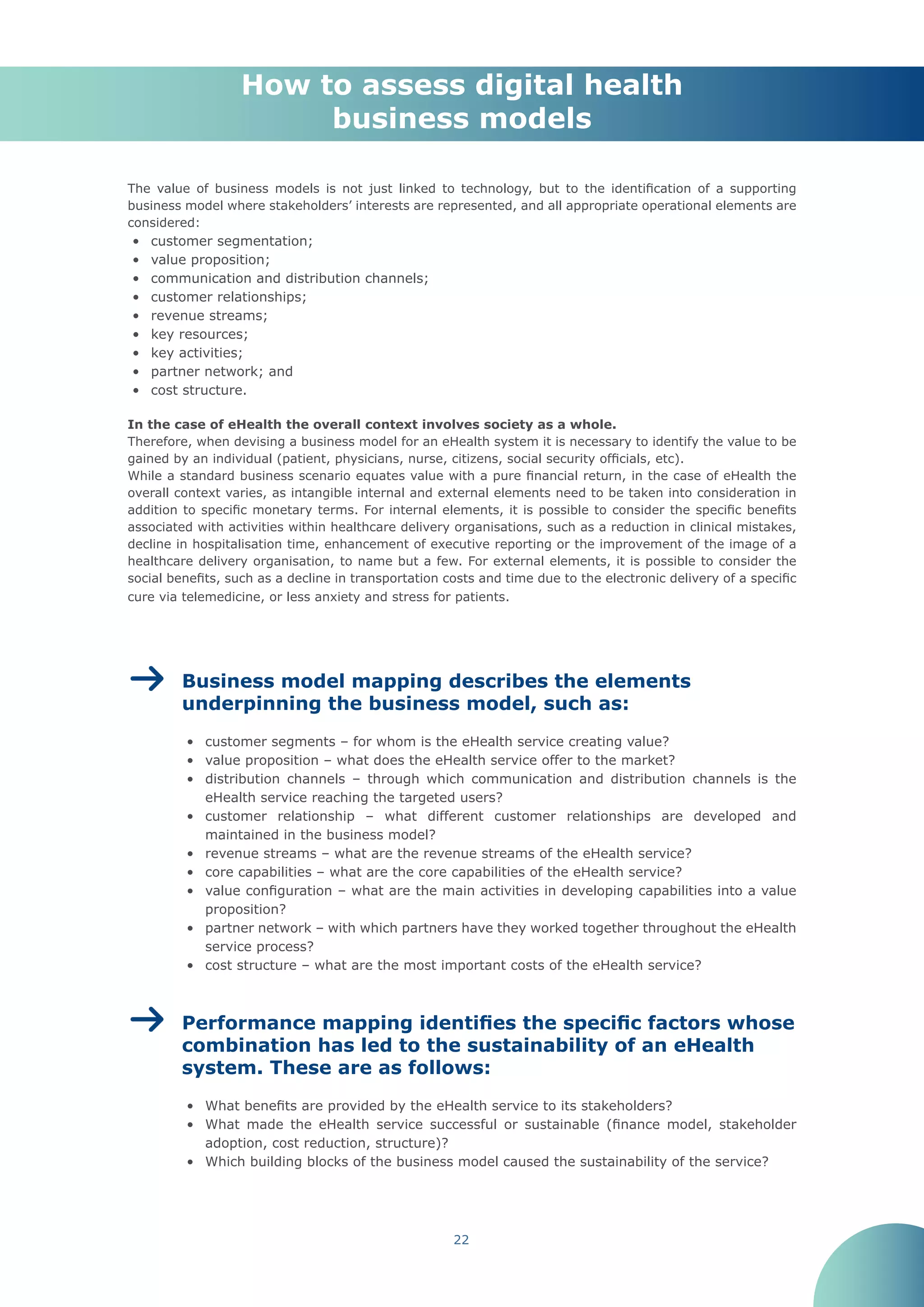 Business Model Design for successful Digital Health Startups in Europe ...