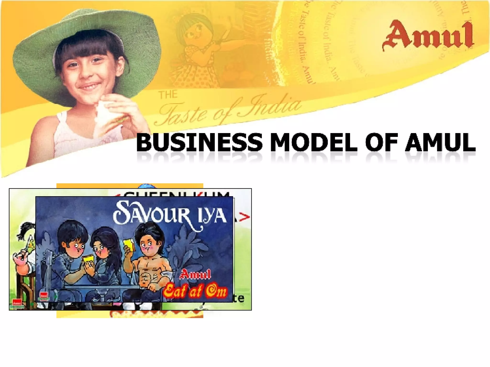 Business Model Of Amul | PPT