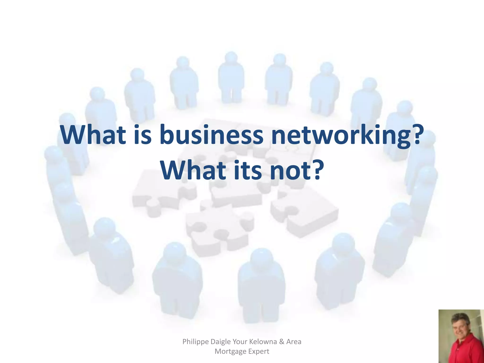 Business Networking Slide Presentation | PPTX