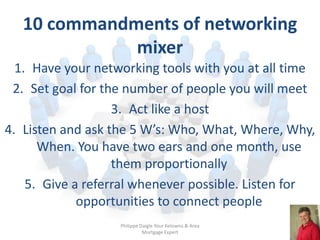 Business Networking Slide Presentation | PPTX