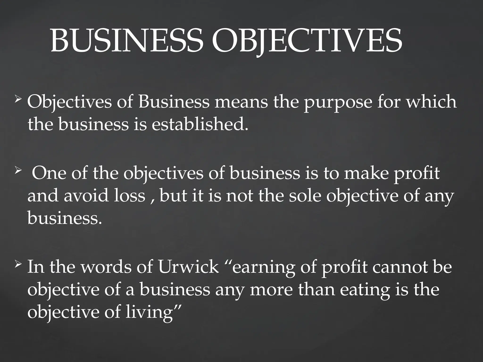 BUSINESS-OBJECTIVES detail description in shape of PPT | PPTX