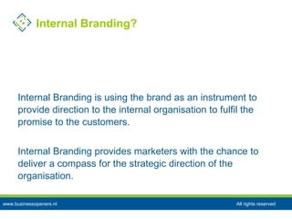 Business Openers Positioning & Internal Branding | PPT