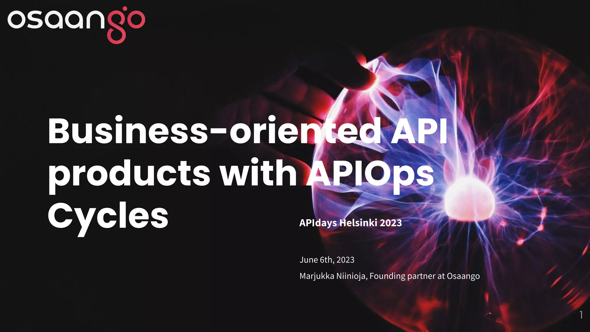 apidays Helsinki & North 2023 - Business-oriented API products with APIOps Cycles, Marjukka ...