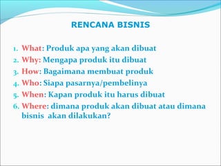 Business plan-5-perencanaan-bisnis | PPT