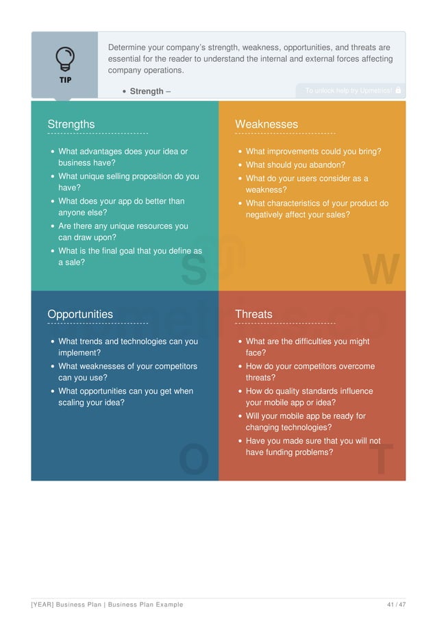 Business Plan Example | PDF