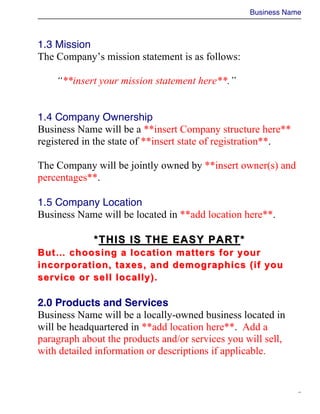 Business plan-template master-plans.doc” | PDF