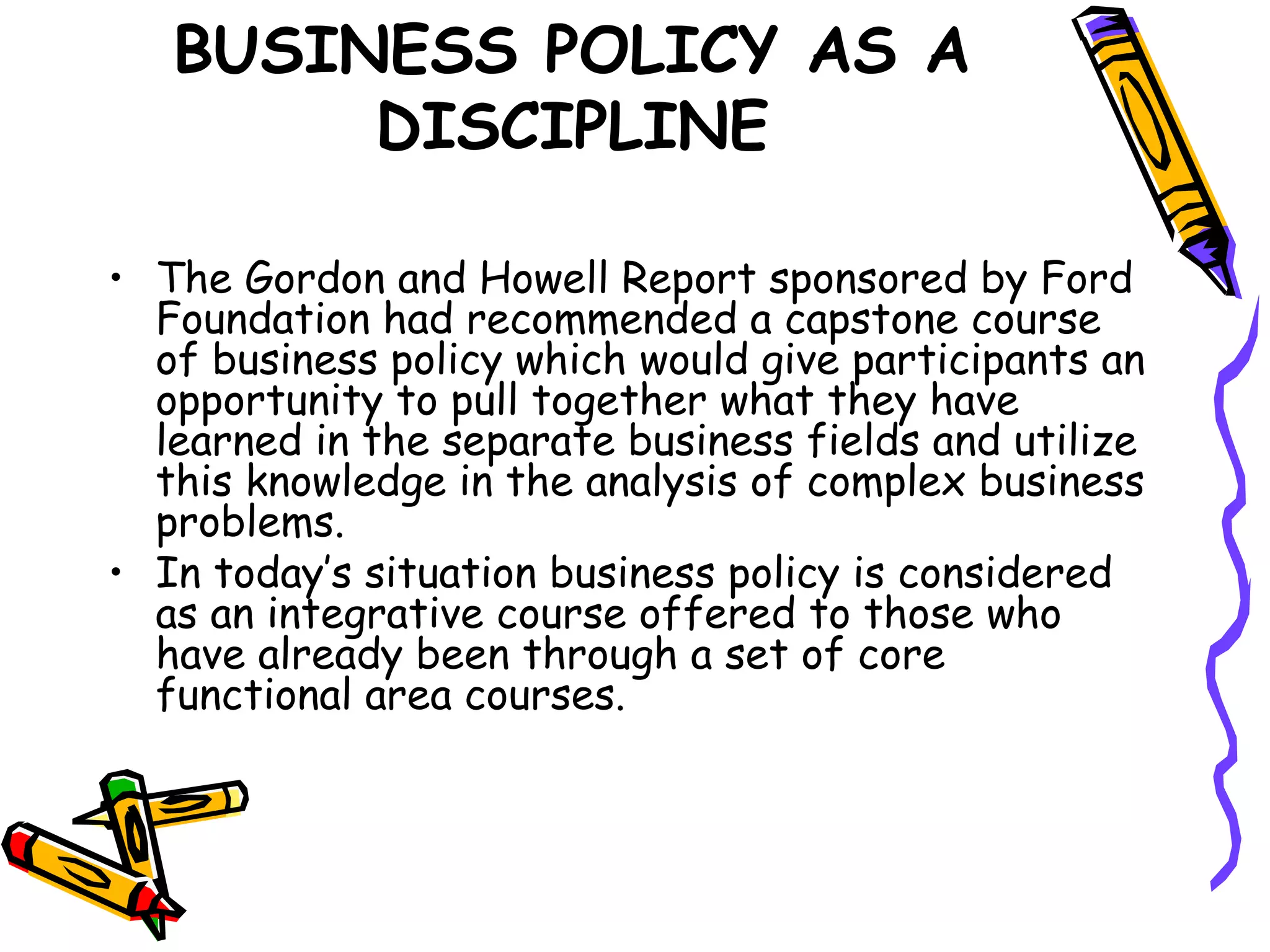Business policy | PPT