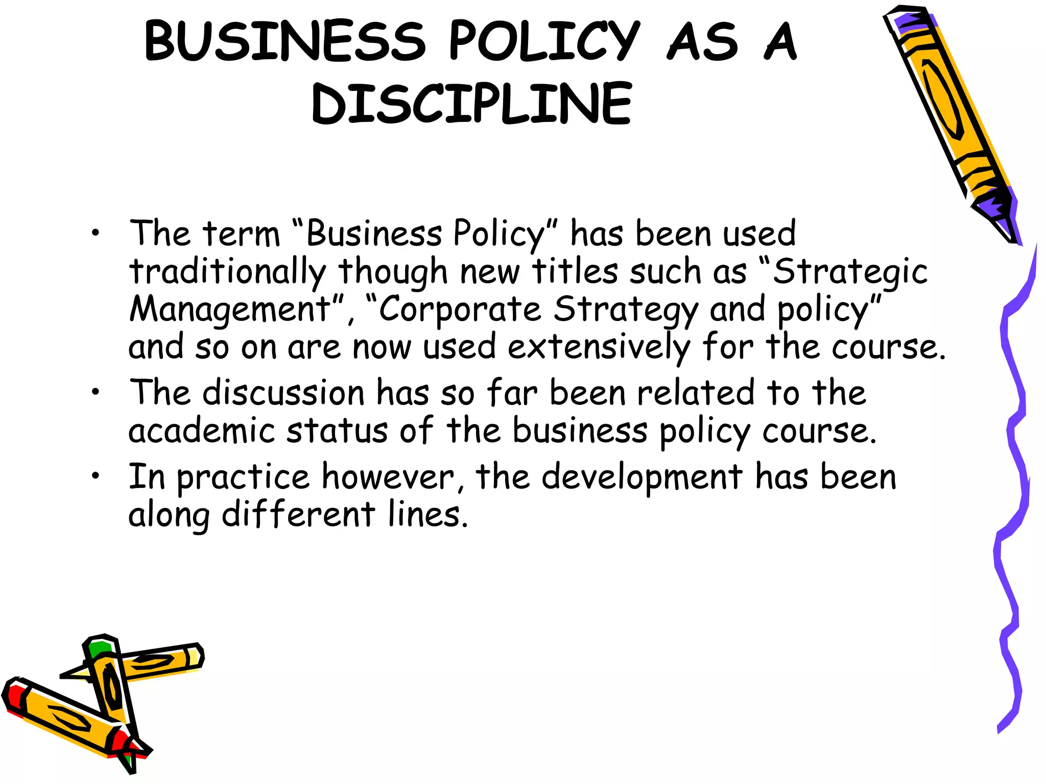 Business policy | PPT