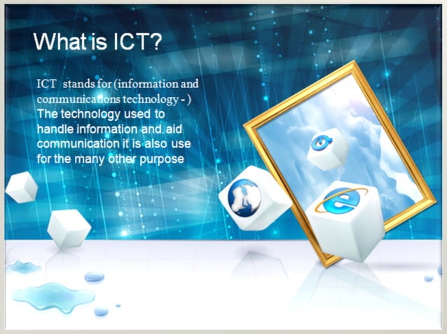 Use of ICT in Marketing | PPT | Internet | Computing