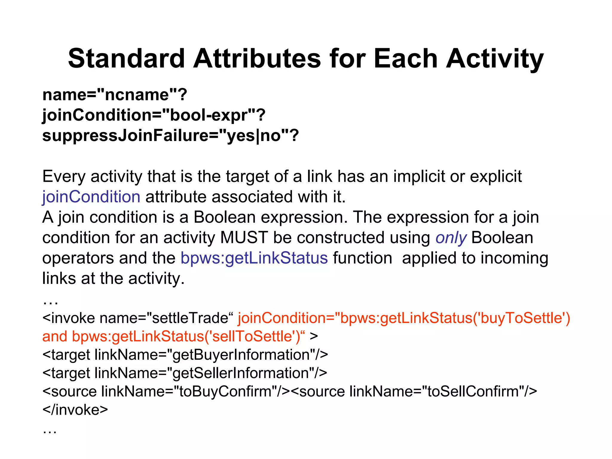 Business Process Execution Language | PPT | Web Development | Internet