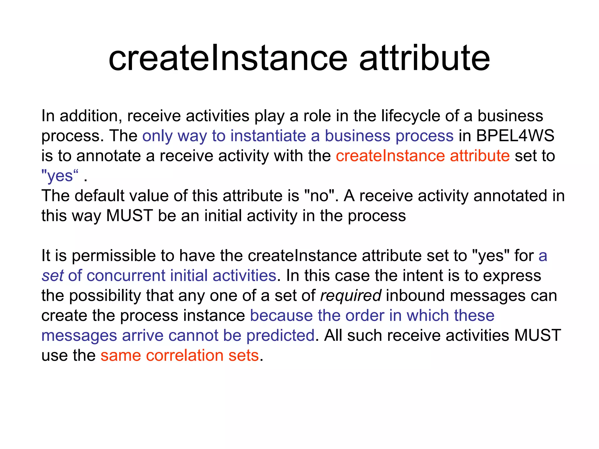 Business Process Execution Language | PPT | Web Development | Internet