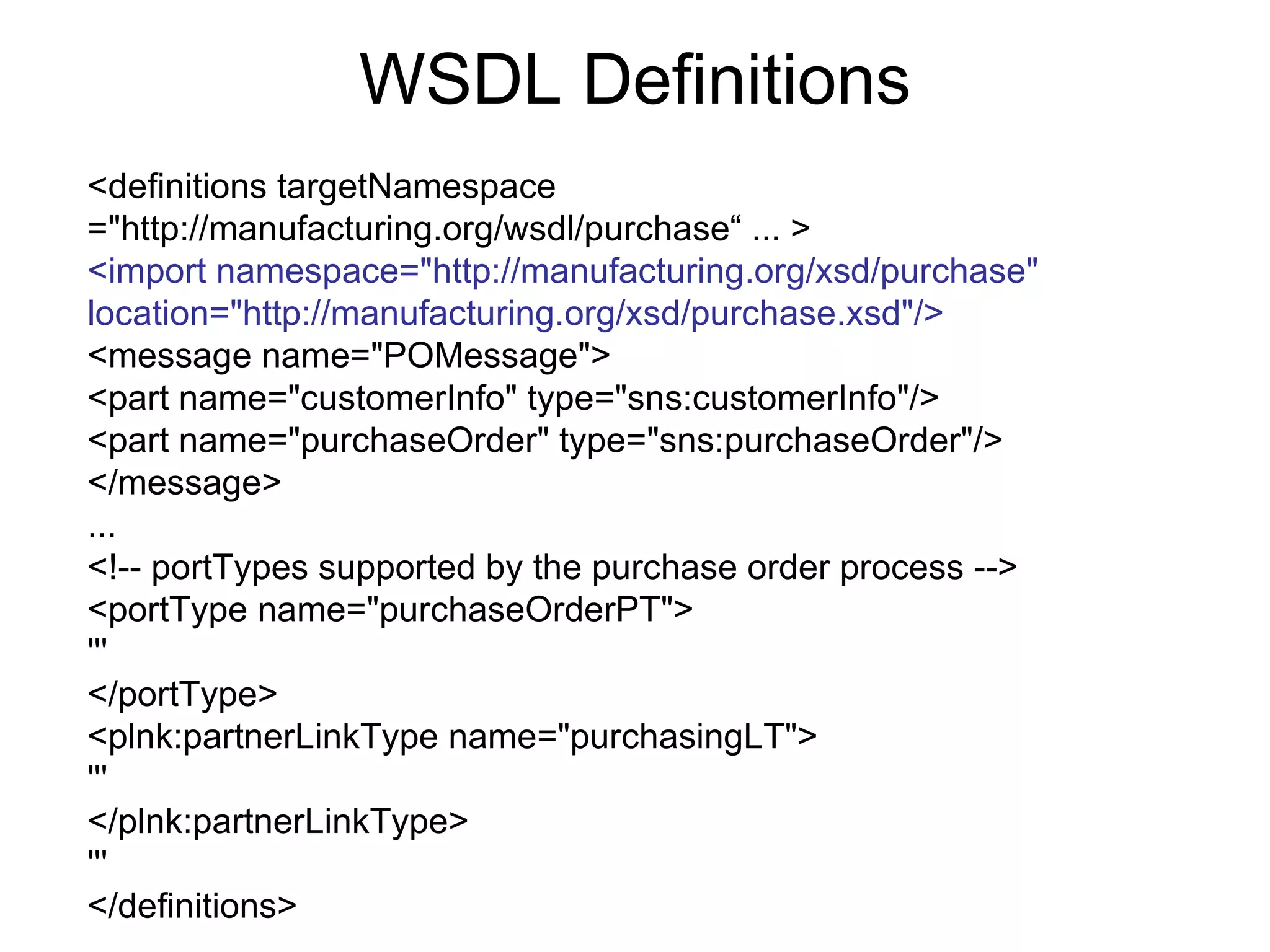 Business Process Execution Language | PPT | Web Development | Internet