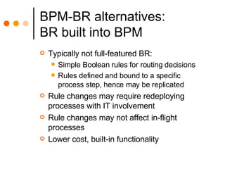 Business Process Management, Business Rules and Business Intelligence | PPT