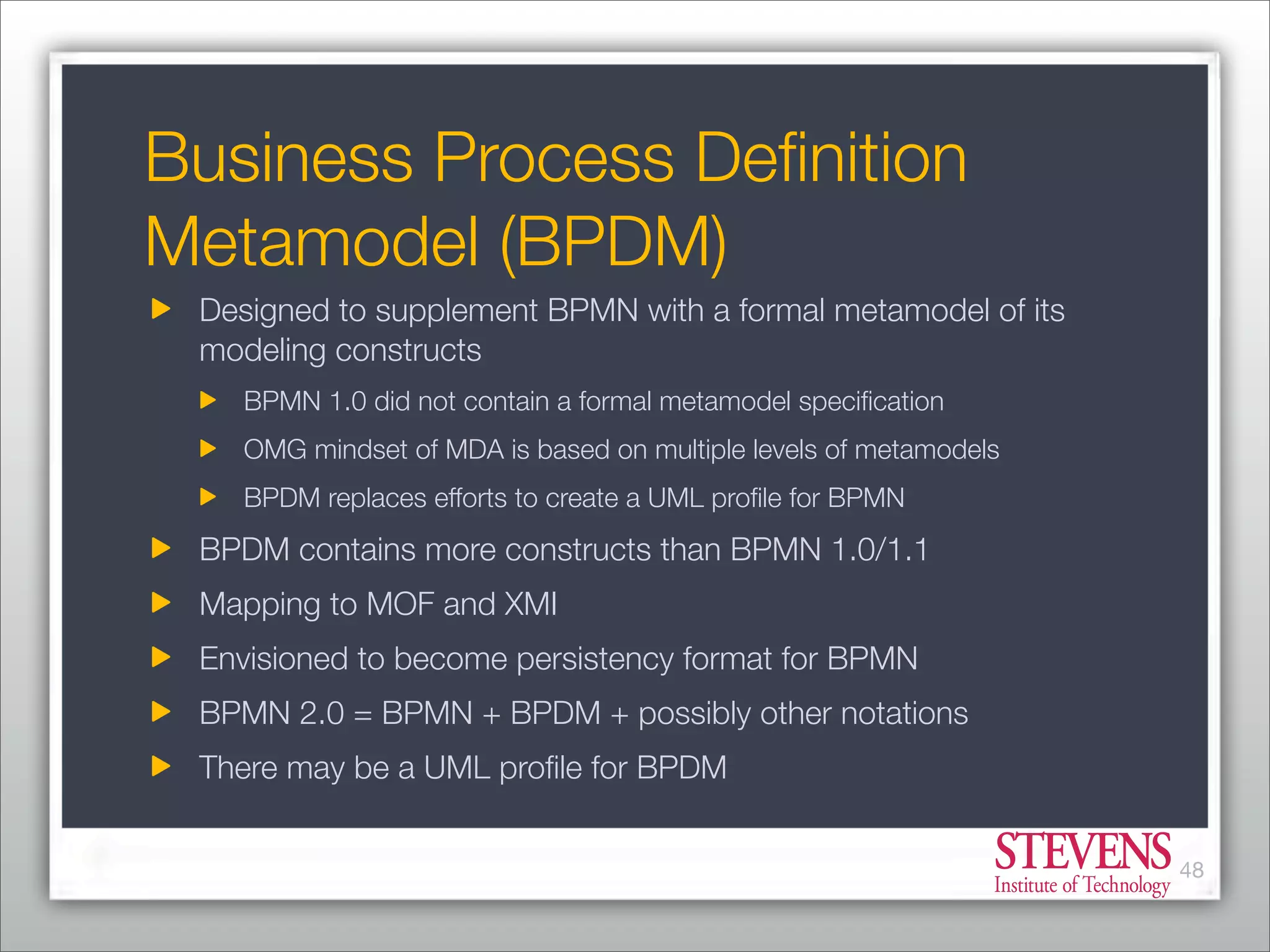 Business Process Management - From Market Consolidation to Process Innovation | PPT