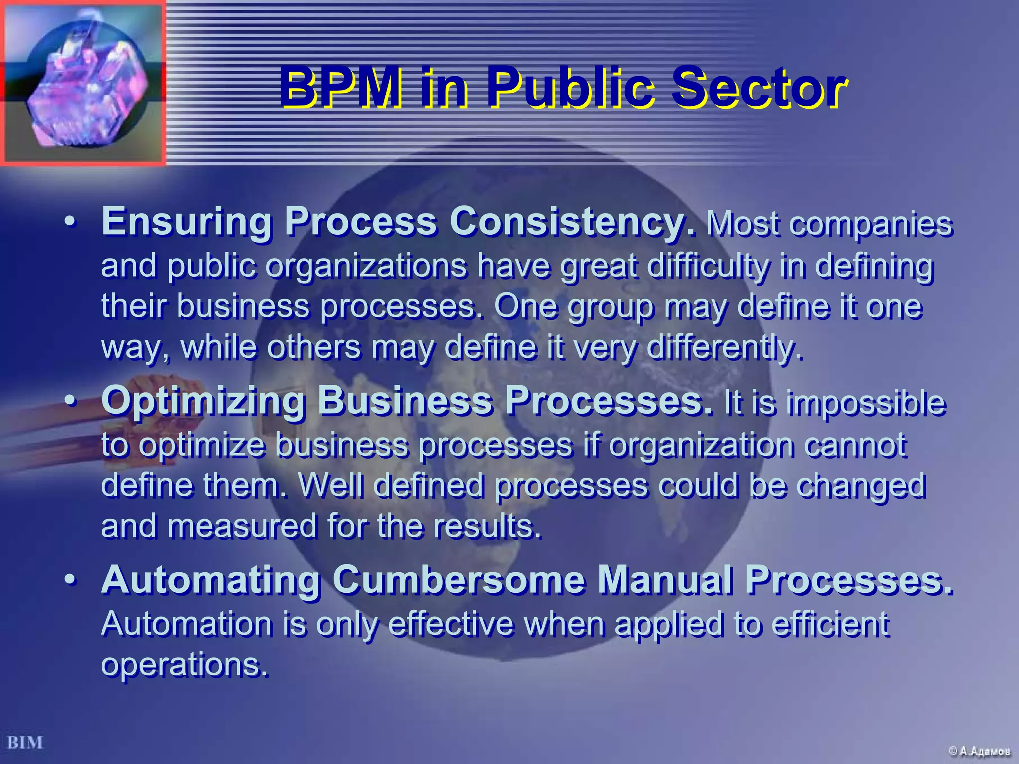 The Role of Business Process Management in Success of the e-Government ...