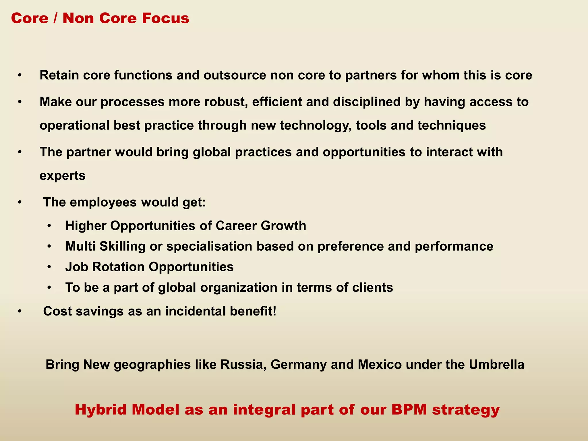 Business Process Management Strategy And Shared Services | PDF