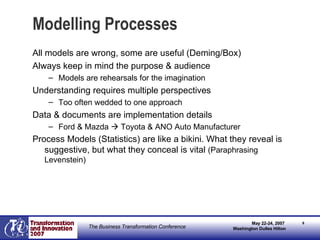 Business Process Modeling Notation: A Foundation for Process ...