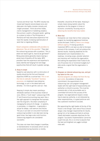 Leveraging Business Process Outsourcing for Market Agility | PDF
