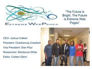 Extreme Web Pages Business Profile | PPT