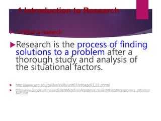 business-research | PPT