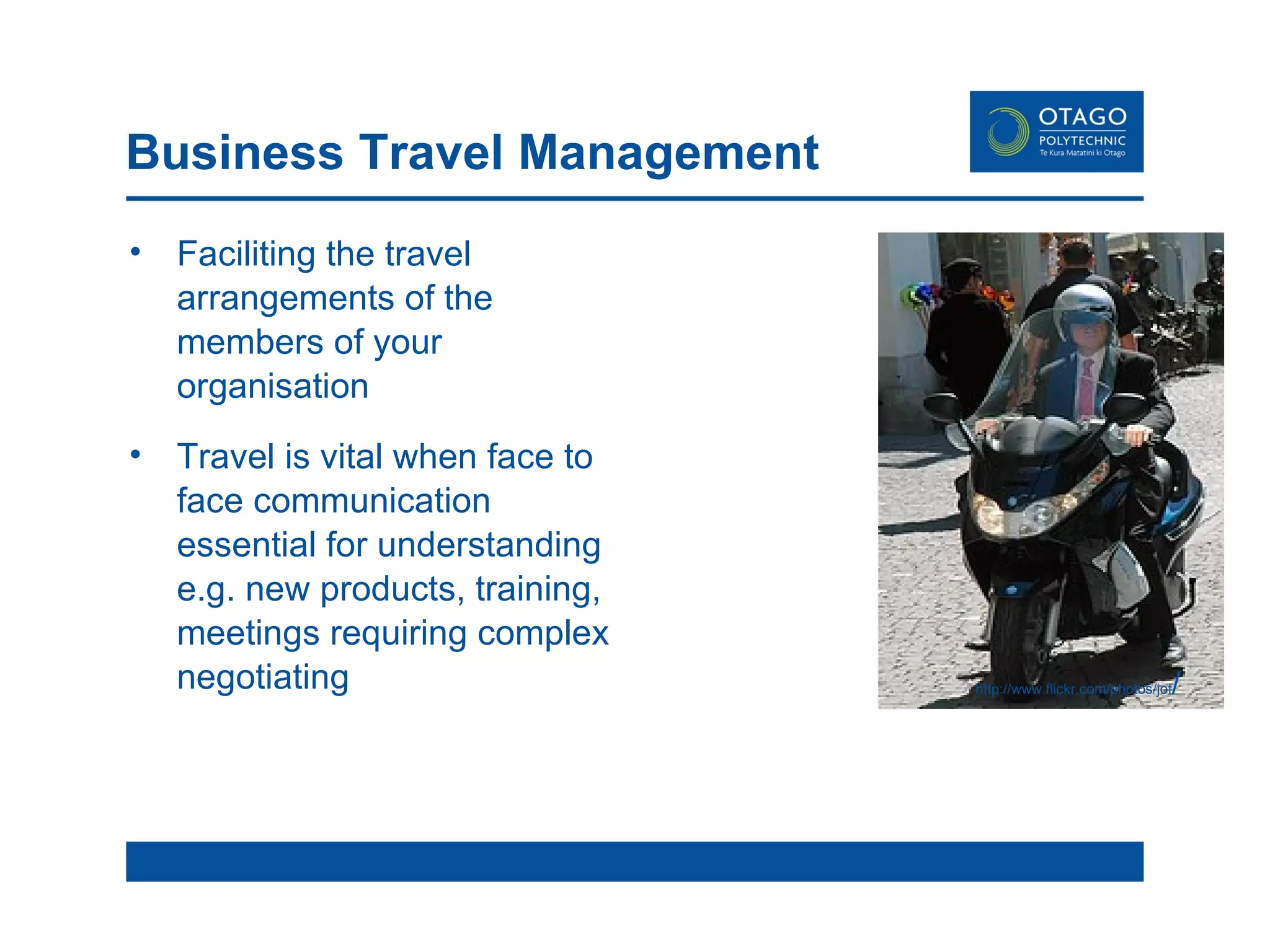 Business Travel Management | PPT