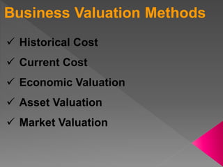 Business valuation | PPSX