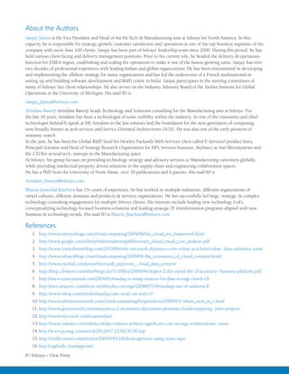 Infosys – Cloud Business Value Architecture | PDF