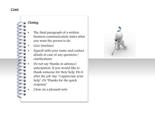 Business writing-skills | PPTX
