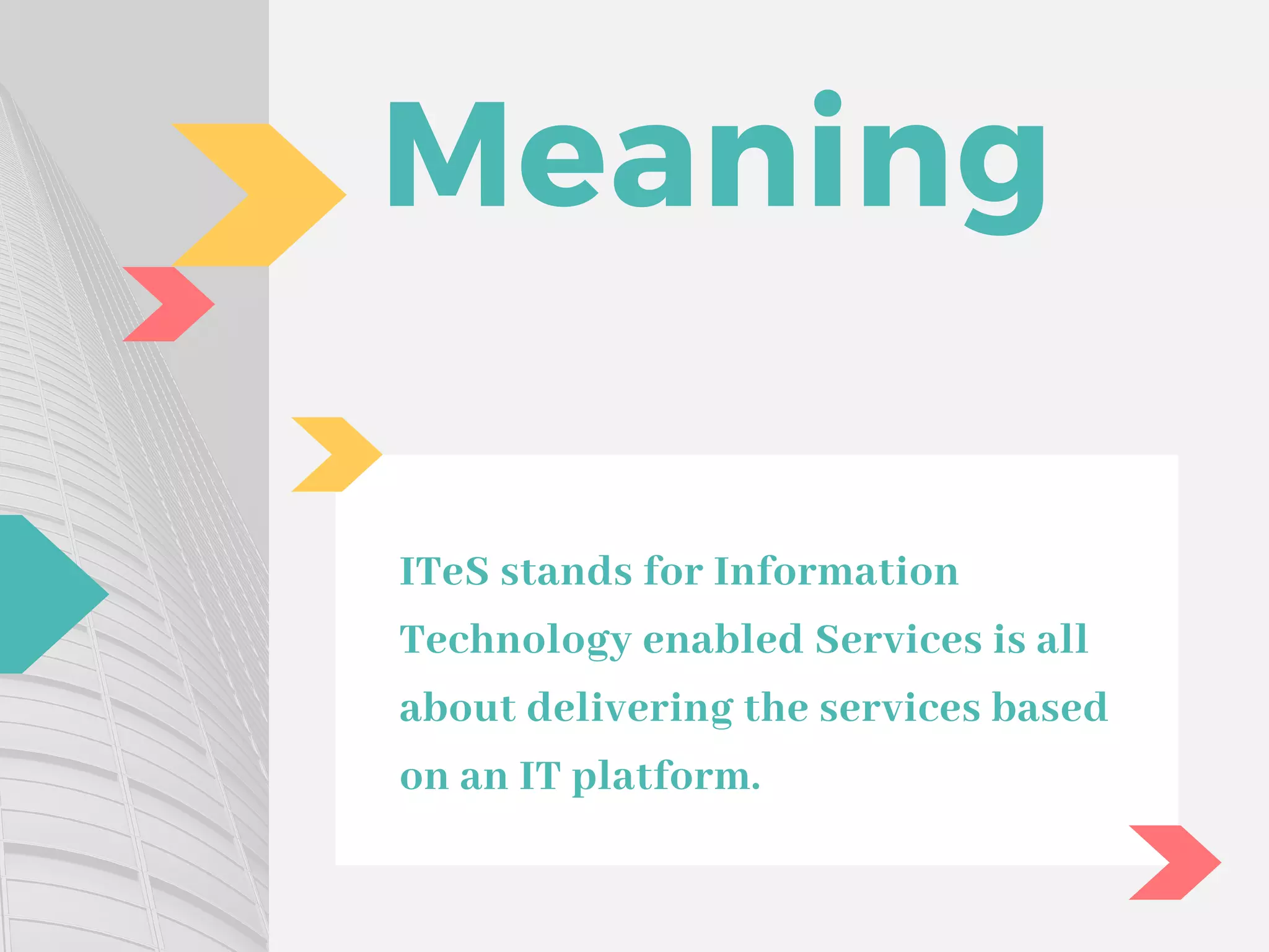 ITeS: An Introduction to Information Technology Enabled Services | PDF