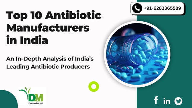 Top 10 Antibiotic Manufacturers in India | PPT