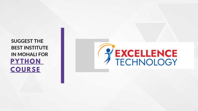 What is Python ? Why its important ? Institute for Python Course. | PPT