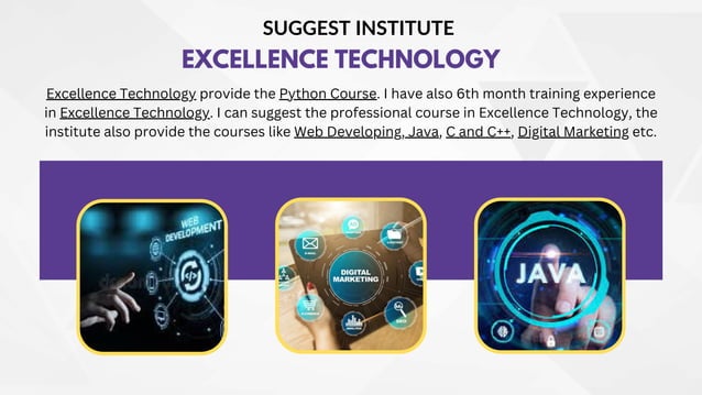 What is Python ? Why its important ? Institute for Python Course. | PPT