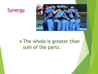 Salesman the team player -TEAM WORK ppt from James Adhikaram | PPTX